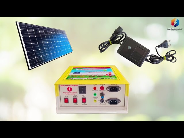 Solar Zatka Machine - AC DC Solar Zatka Machine Manufacturer from Ahmedabad