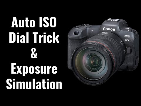 Canon R5 & R6: Auto ISO dial & exposure simulation (4147C002)