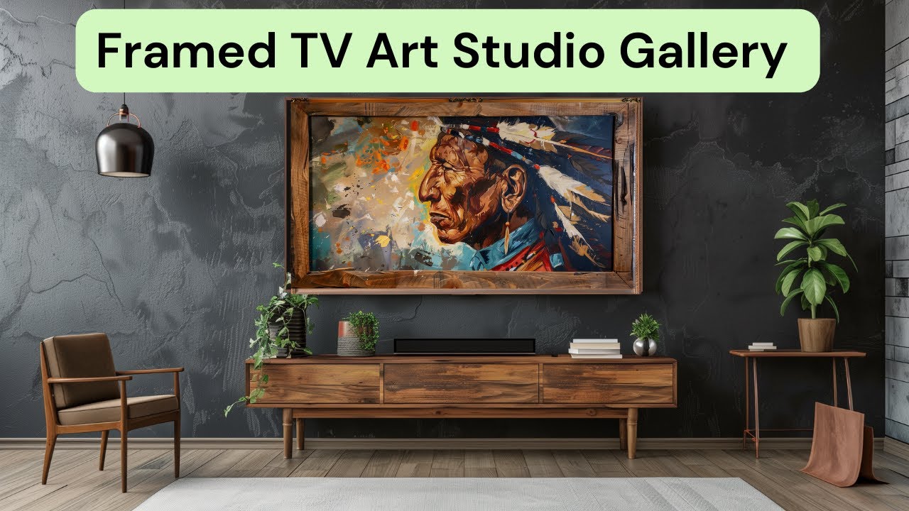 Stunning Native American Art in HD | 4 Hour TV Frame Screensaver