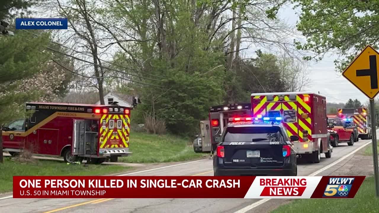 40-year-old woman killed in crash on US Route 50 in Miami Township, police say