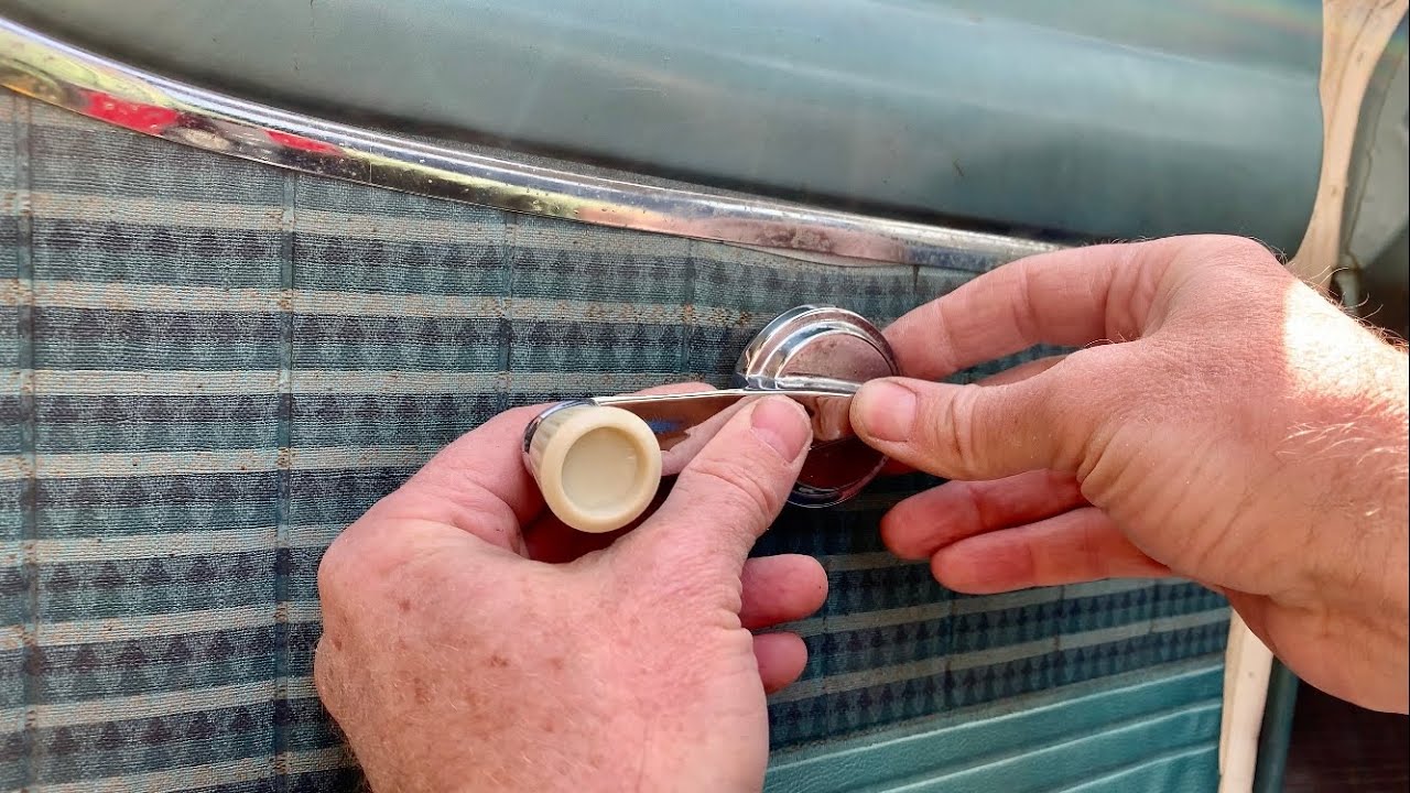 How To Remove Window Cranks From A 1960s Ford Car