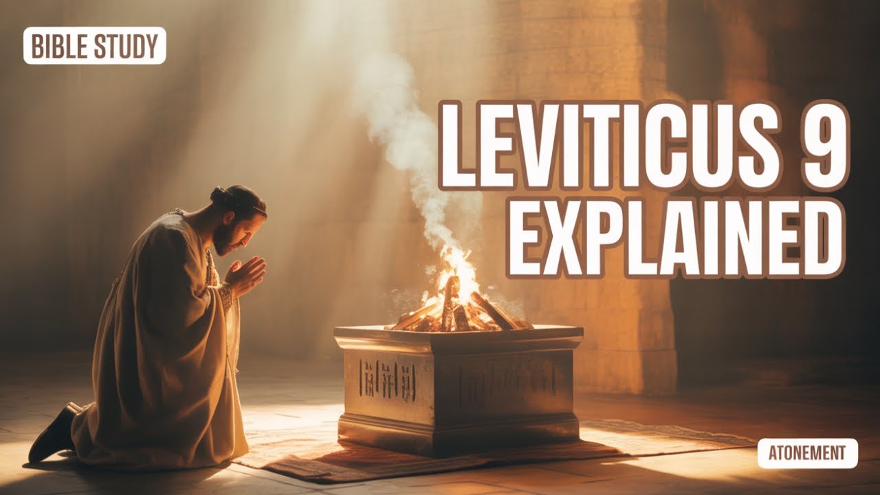 Leviticus Chapter 9 Explained (Bible Study on Divine Atonement)