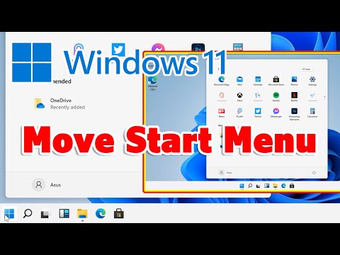 Taskbar Alignment in Windows 11 | Move Star Button From Center to Left ...