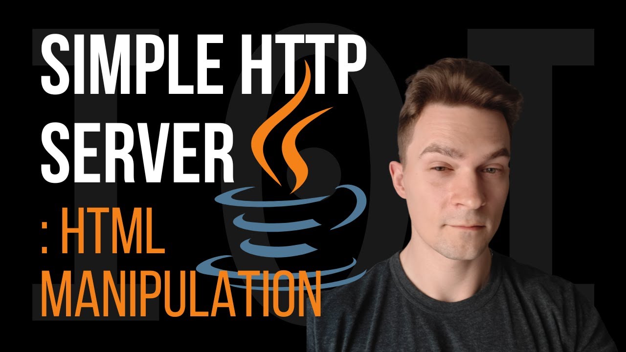 Simple HTTP server in Java - HTML manipulation