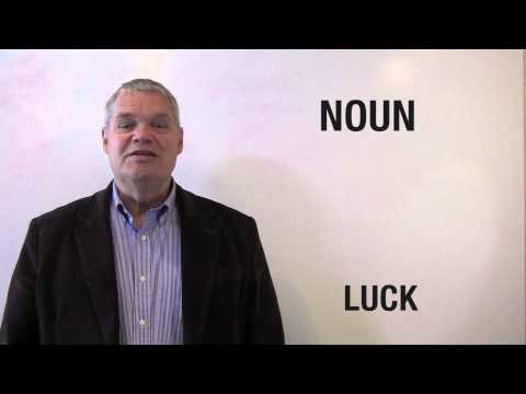 Luck | Learn English words every day with Spotlight