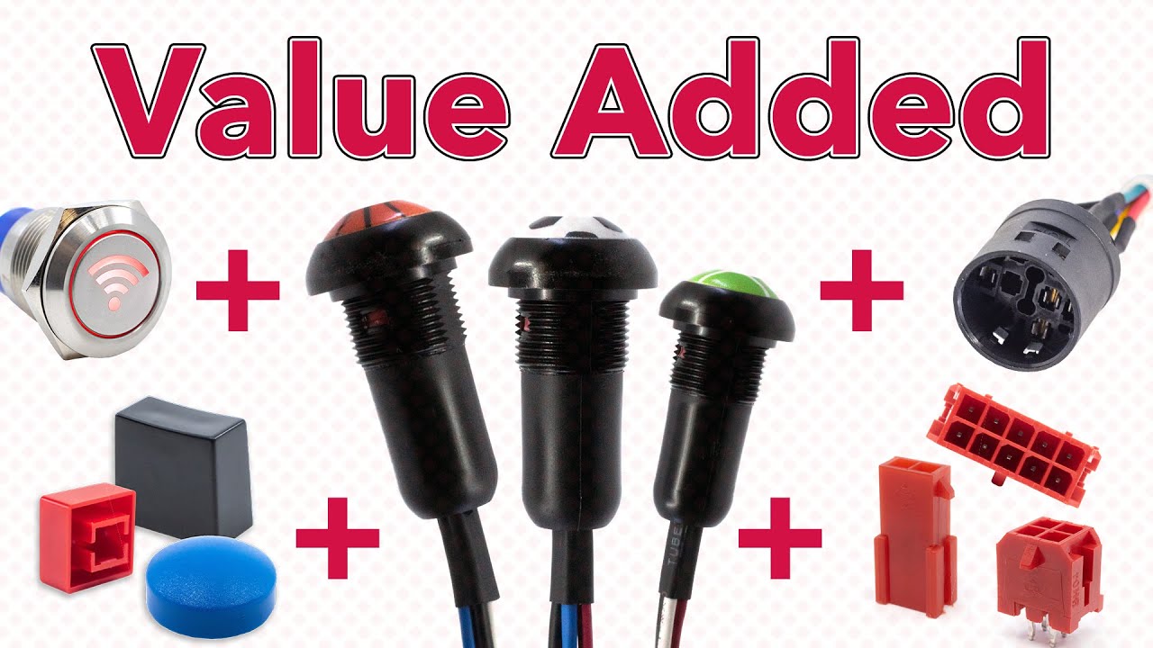 Value Added: Easy Custom Assemblies From E-Switch