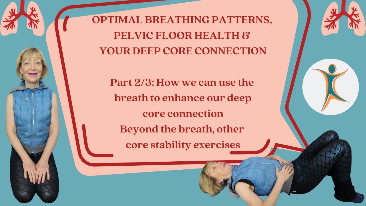 Optimal Breathing, Pelvic Floor and the Deep Core Connection Part 2/3 Breath & Core Stability