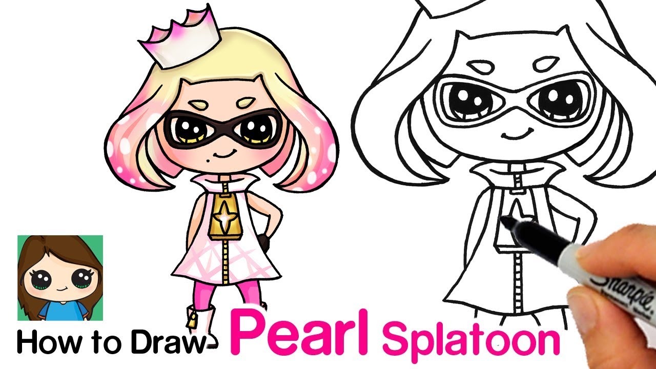 How to Draw Pearl from Splatoon