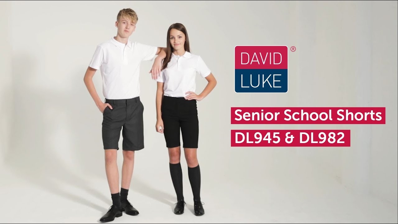 David Luke Senior School Shorts DL945/DL982