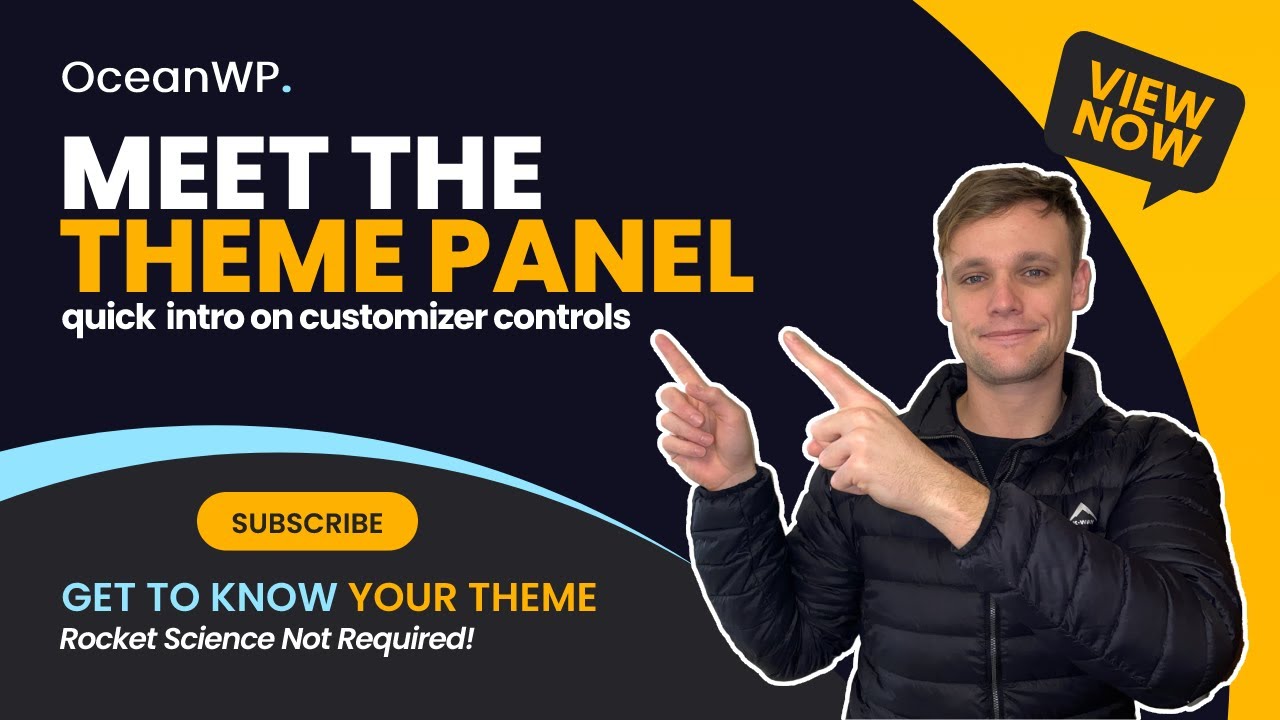 ⛵ OceanWP Theme Panel: Customizer Controls (⏱ Quick Overview)