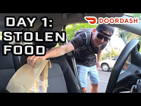 How fast can you make $100 driving DoorDash? (FIRST DAY - GONE WRONG)