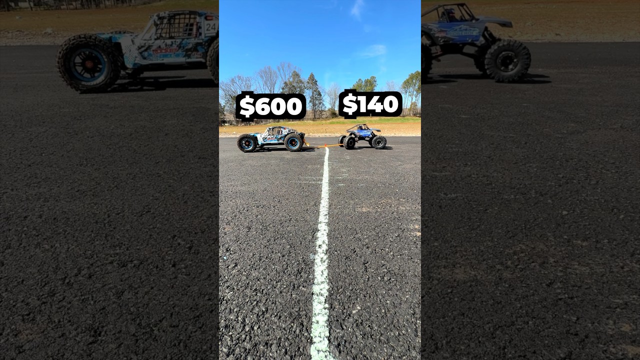 $5 vs $600 RC Tug Of War!