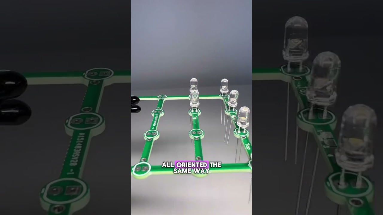 How you Can Build a LED Cube with 64 LEDs using a Custom PCB from @pcbway #diy #arduino #engineering