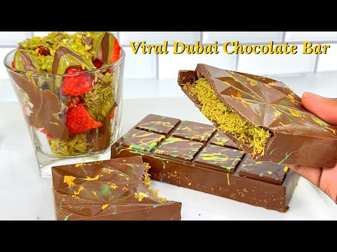 HOW TO MAKE THE VIRAL DUBAI CHOCOLATE BAR!