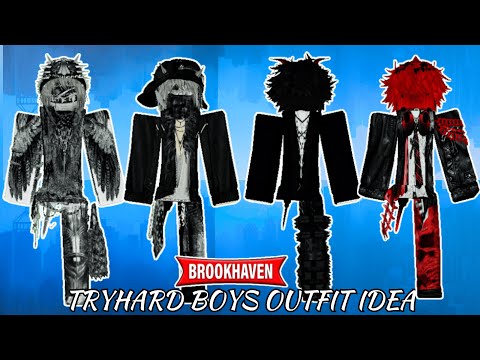 OUTFIT SLENDER EMO For Boy In Brookhaven ID/CODES - Roblox Part 21