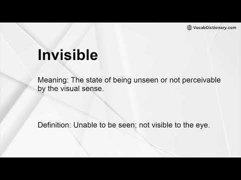 Invisible Meaning