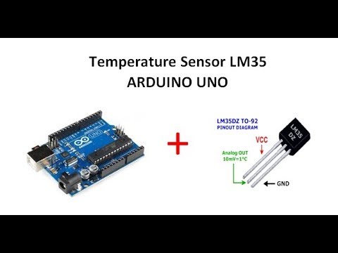 LM35 Temperature Sensor with Arduino Uno
