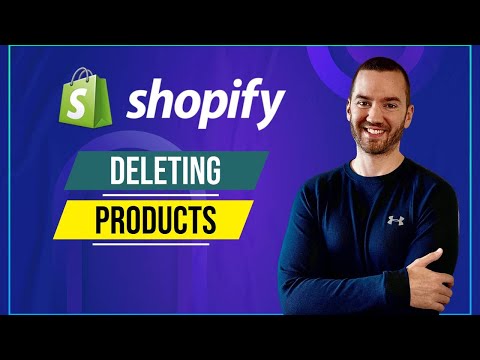 How To Delete Products On Shopify 2024 (Shopify Delete Products)