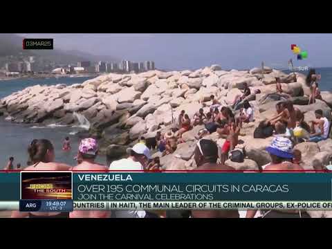 Venezuela: Over 195 communal circuits in Caracas join the carnival celebrations