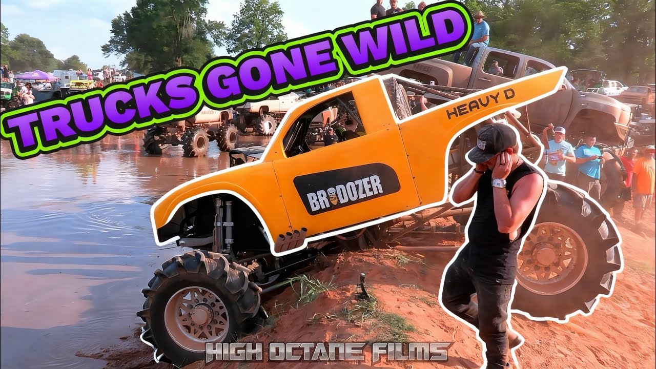 TRUCKS GONE WILD SEND IT! Mud Bogging Chaos & Levee Jumps You Won’t Believe