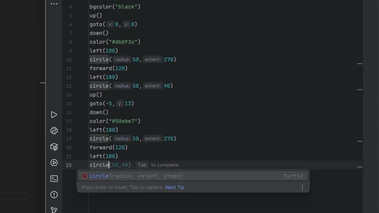 Drawing the TikTok Logo Using Python Turtle | Creative Coding Project