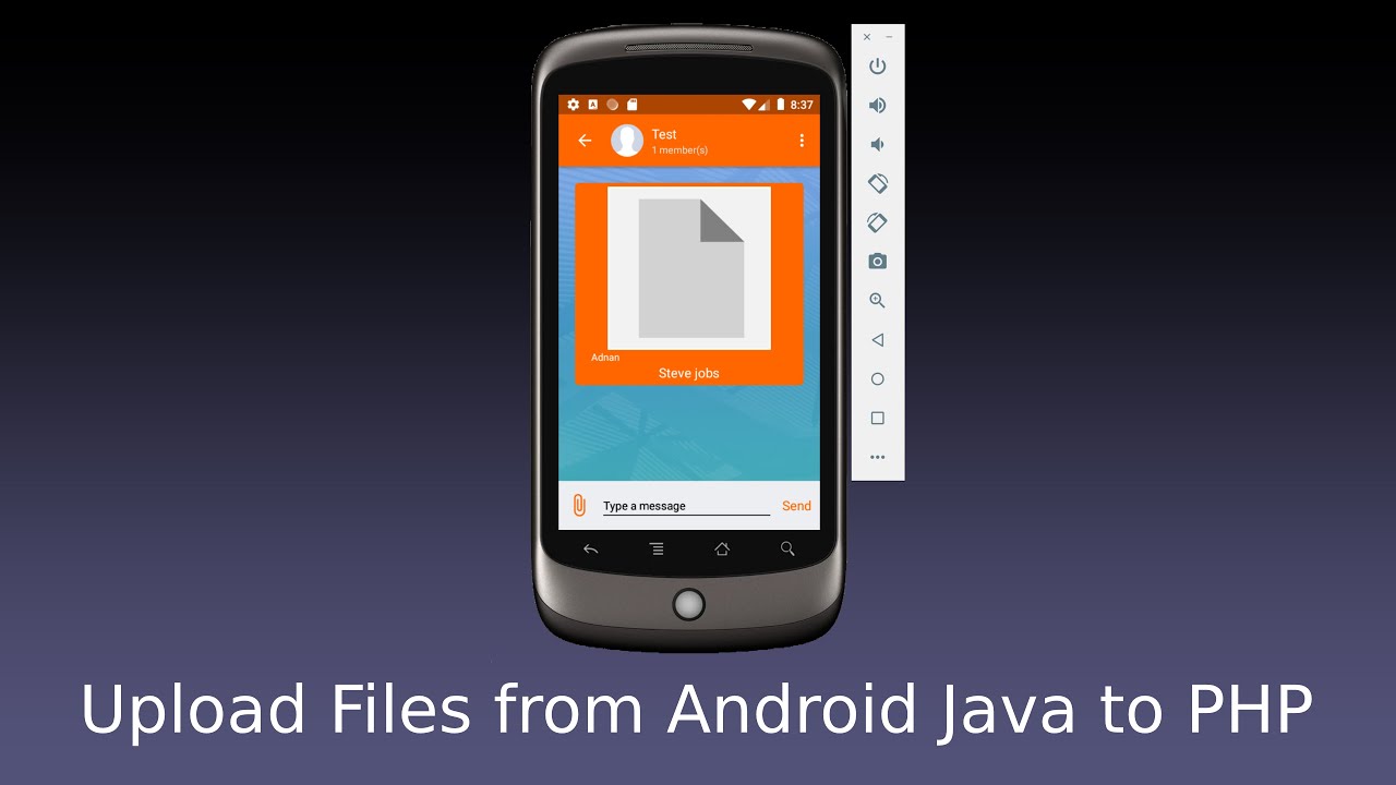[UPDATE] Upload File from Android Java to PHP server and save in MySQL Database