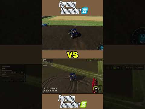 FS25 VS FS22! #fs25 #fs22 #farmingsimulator22 #farmingsimulator25 #farming #farmingsimulator