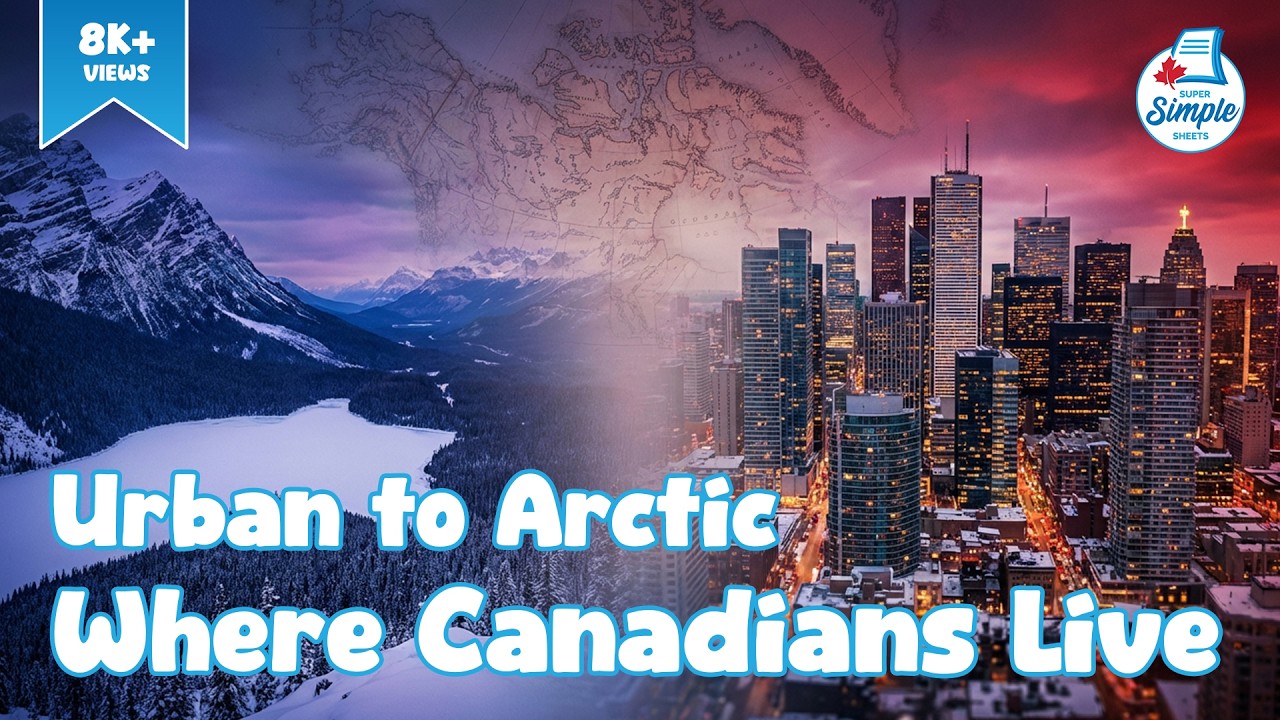 Canada’s Population Density and Population Distribution | Kids Social Studies