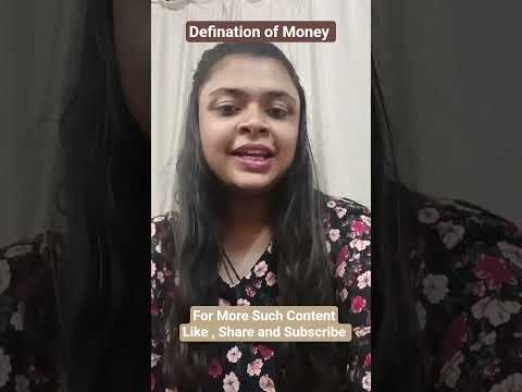 Money Defined in 60 Sec! Know the Basics of Currency! #Money #Economics #StudyShorts #LearnFast