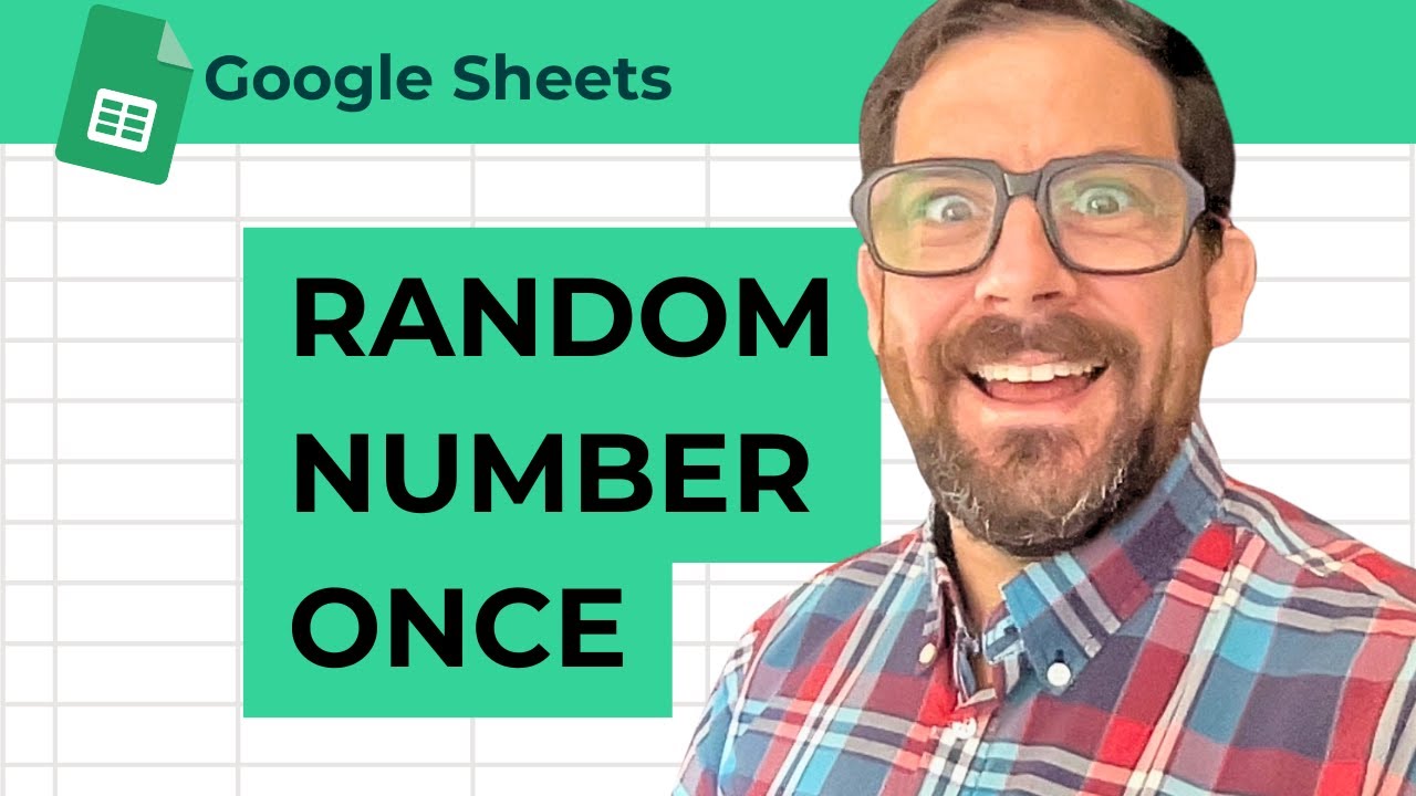 How To Generate Random Number Once in Google Sheets
