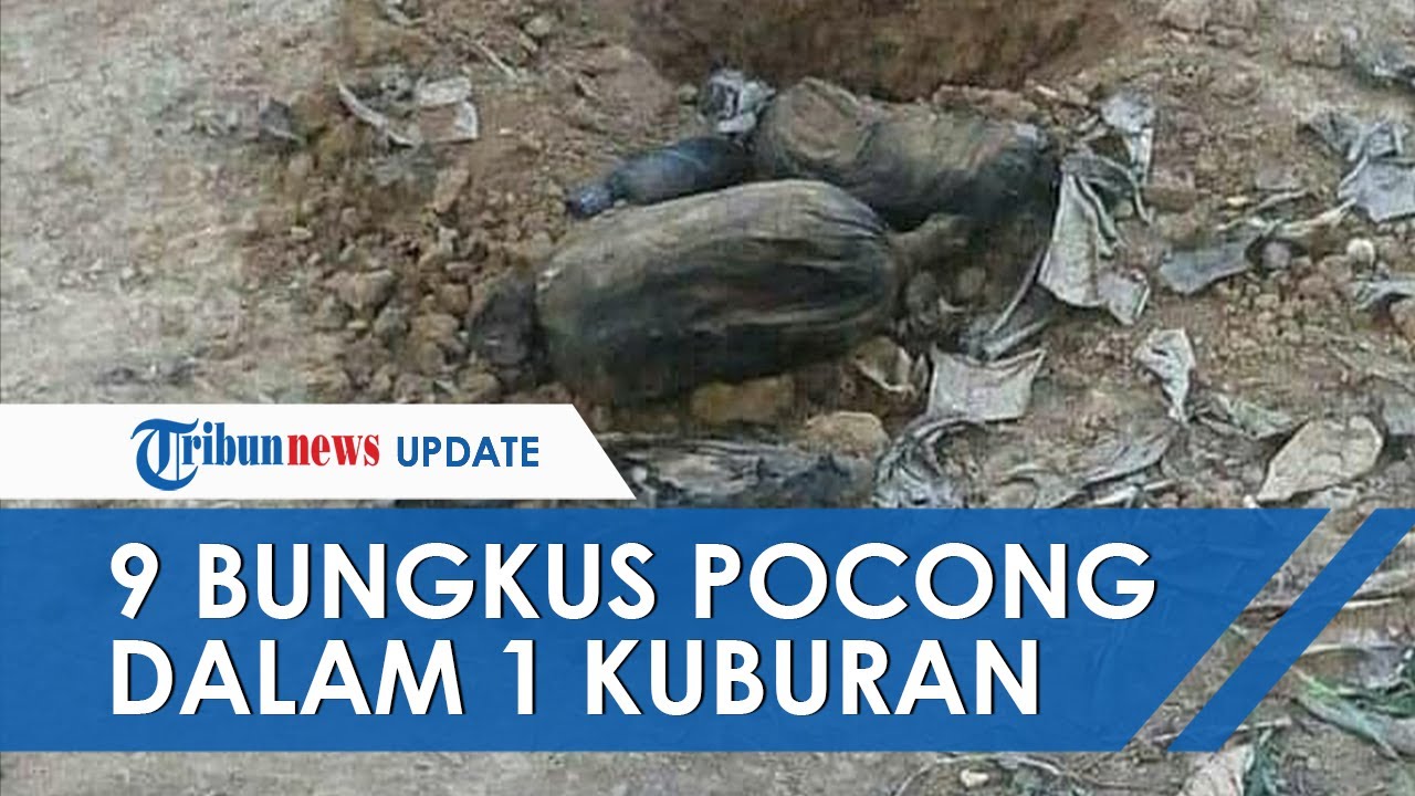 Heboh Temuan 9 Bungkusan Pocong Dalam 1 Kuburan dan Sempat Dikira Bayi, Warga Cium Bau Busuk ...