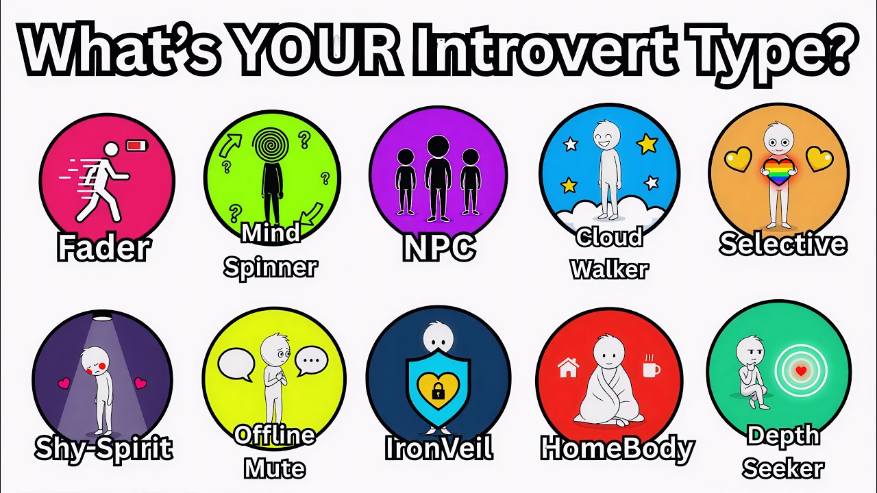 Every Type of INTROVERT Explained (What They're Hiding)