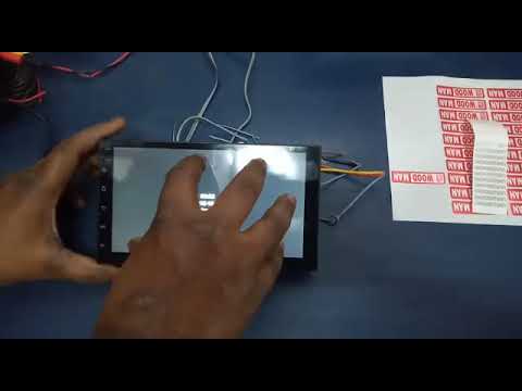 Calibration of Android head unit touch screen