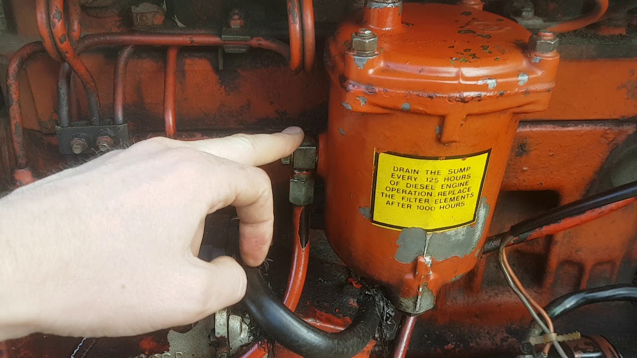 Belarus bleed fuel line air lock