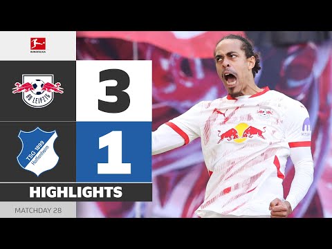 RB LEIPZIG - HOFFENHEIM | Highlights | Matchday 28 – Bundesliga 2024/25