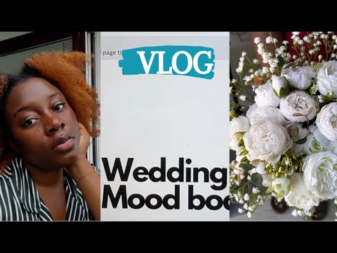Planning my wedding, mood board, budget tracking, wedding theme, unboxing, skincare |vlog #4