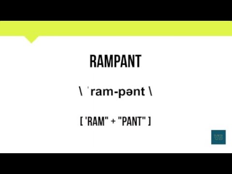 How To Pronounce Rampant | Meaning | Pronunciation