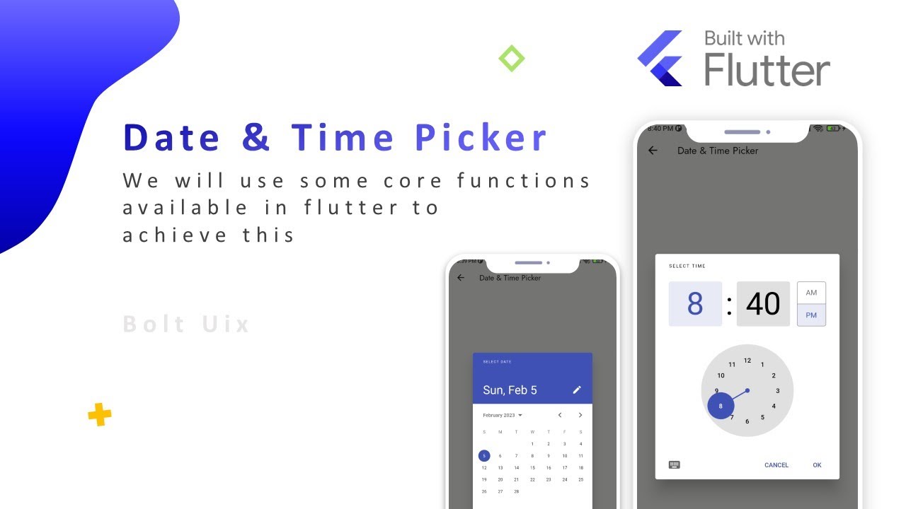 Building a Date and Time Picker in Flutter 📅⏰ | A Step-by-Step Guide (No Plugins)