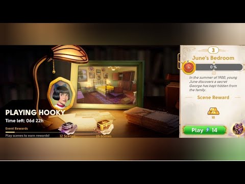 June's Journey SECRETS 26, Scene 3 | June's bedroom Room | Playing Hooky | 5 - 12 May 2025,