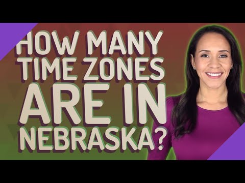 How many time zones are in Nebraska?