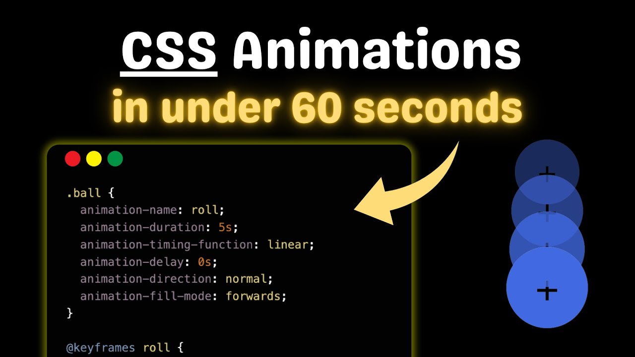 CSS Animations in Under 1 Minute