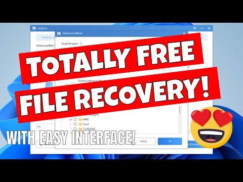 TOTALLY FREE Windows PC & USB Drive DATA & File Recovery WinfrGUI