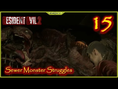 Steam Community :: Video :: Sewer Monster STruggles Lets Play Resident ...