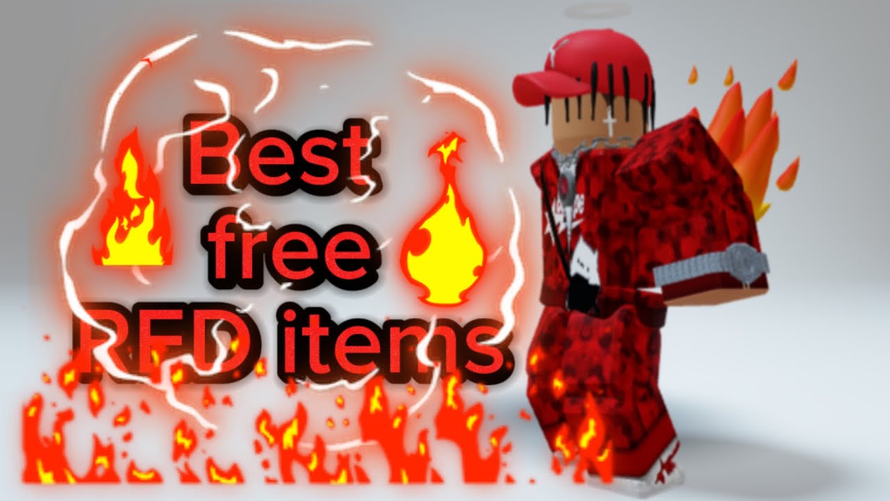 The best free RED roblox items on roblox ||#roblox #robloxshorts #free items