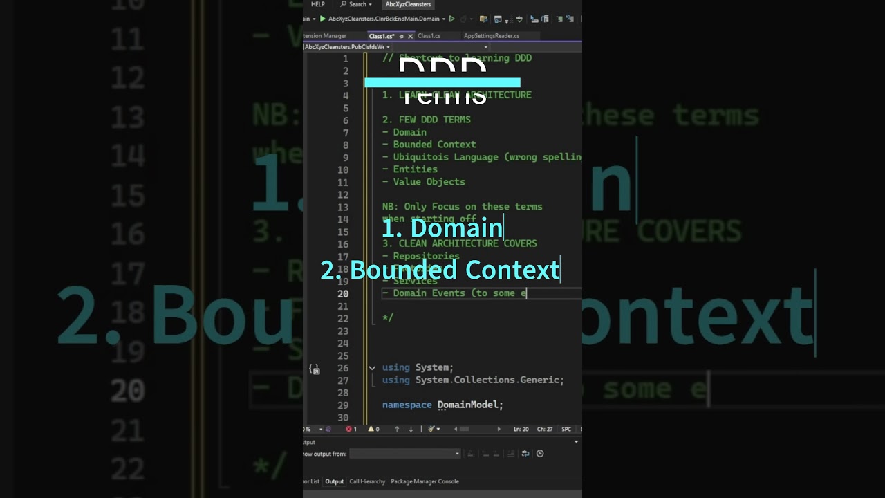 Quickest Way to Learn Domain Driven Design - DDD Shortcut #softwareengineering