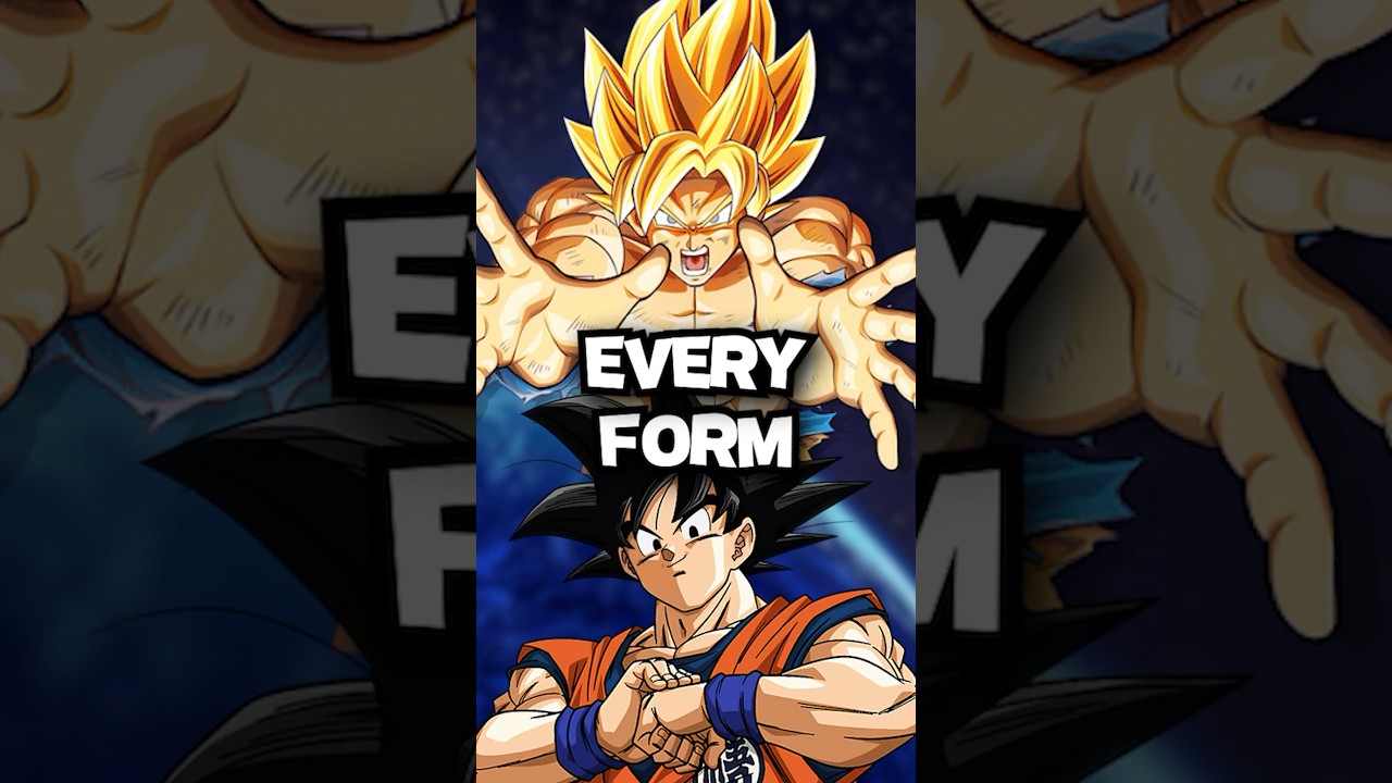 All of Goku’s Forms in Dragon Ball! #dragonball #dragonballz #dragonballsuper #goku