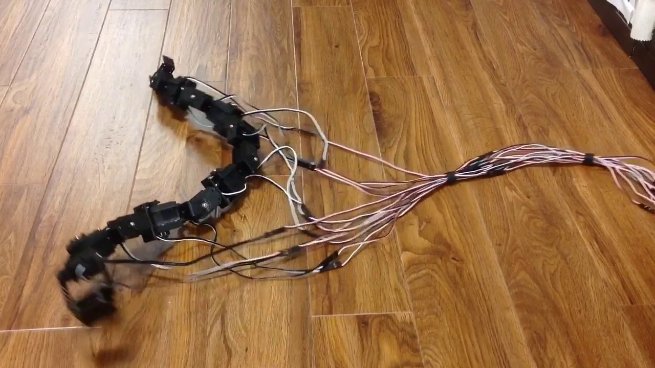 Robot serpiente reconfigurable y controlado con Arduino - Electrogeek