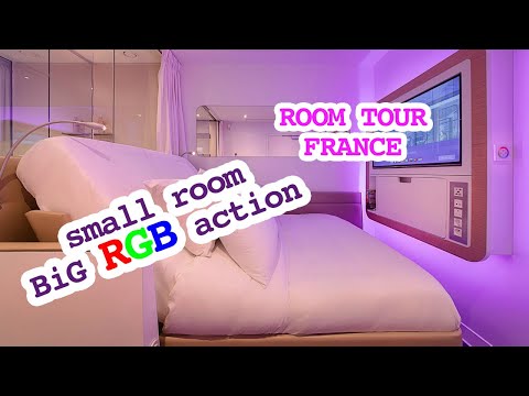 Yotel CDG Air, Paris-Charles De Gaulle Airport: Quick ROOM TOUR