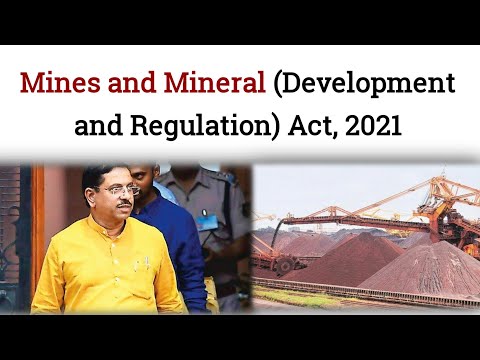 Amendment in Mines and Minerals (Development and Regulation) Act ,1957 l 2021 l Hindi