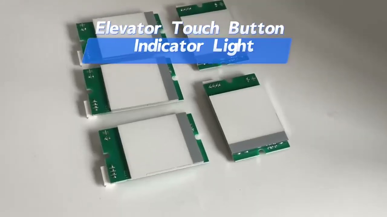 HQ Lift Spare Parts Elevator Touch Button Board for Glass Elevator